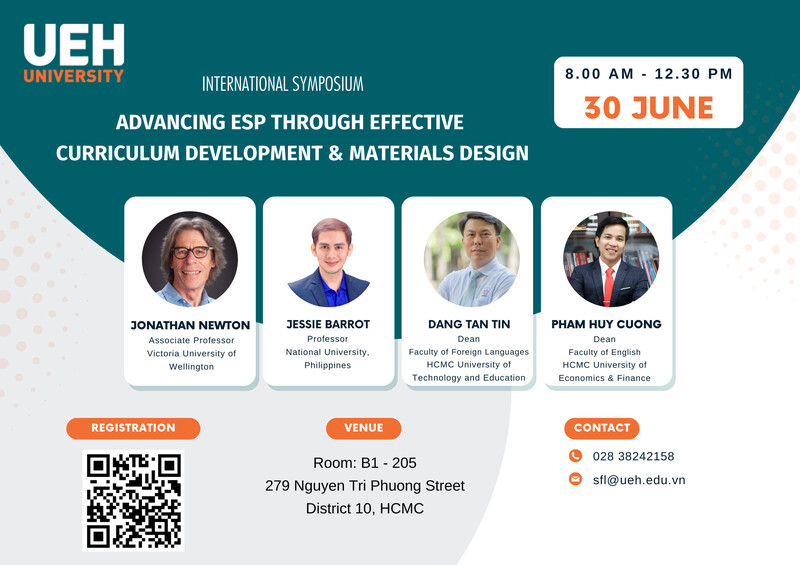 International Symposium: Advancing English for Specific Purposes ...
