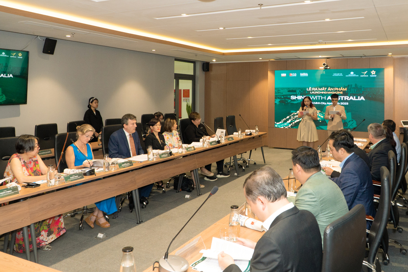 Launching event: Shine With Australia Magazine, collaboration between ...