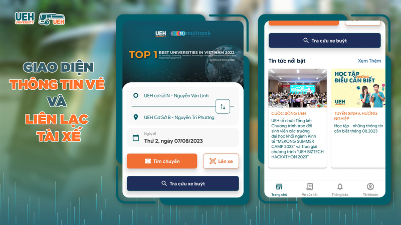 Sẵn sàng đón năm học mới cùng Dịch vụ UEH Shuttle bus