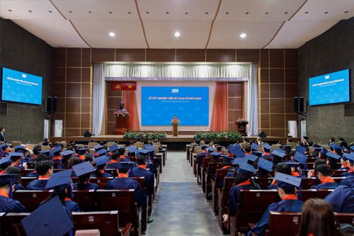 UEH holds the 1st Doctoral and Master Graduation Ceremony in 2022