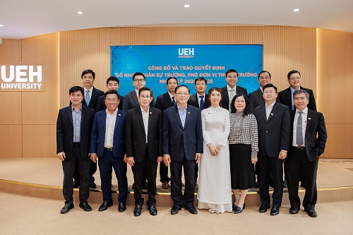 UEH awarded the decision to appoint Heads and Deputy Heads within the ...